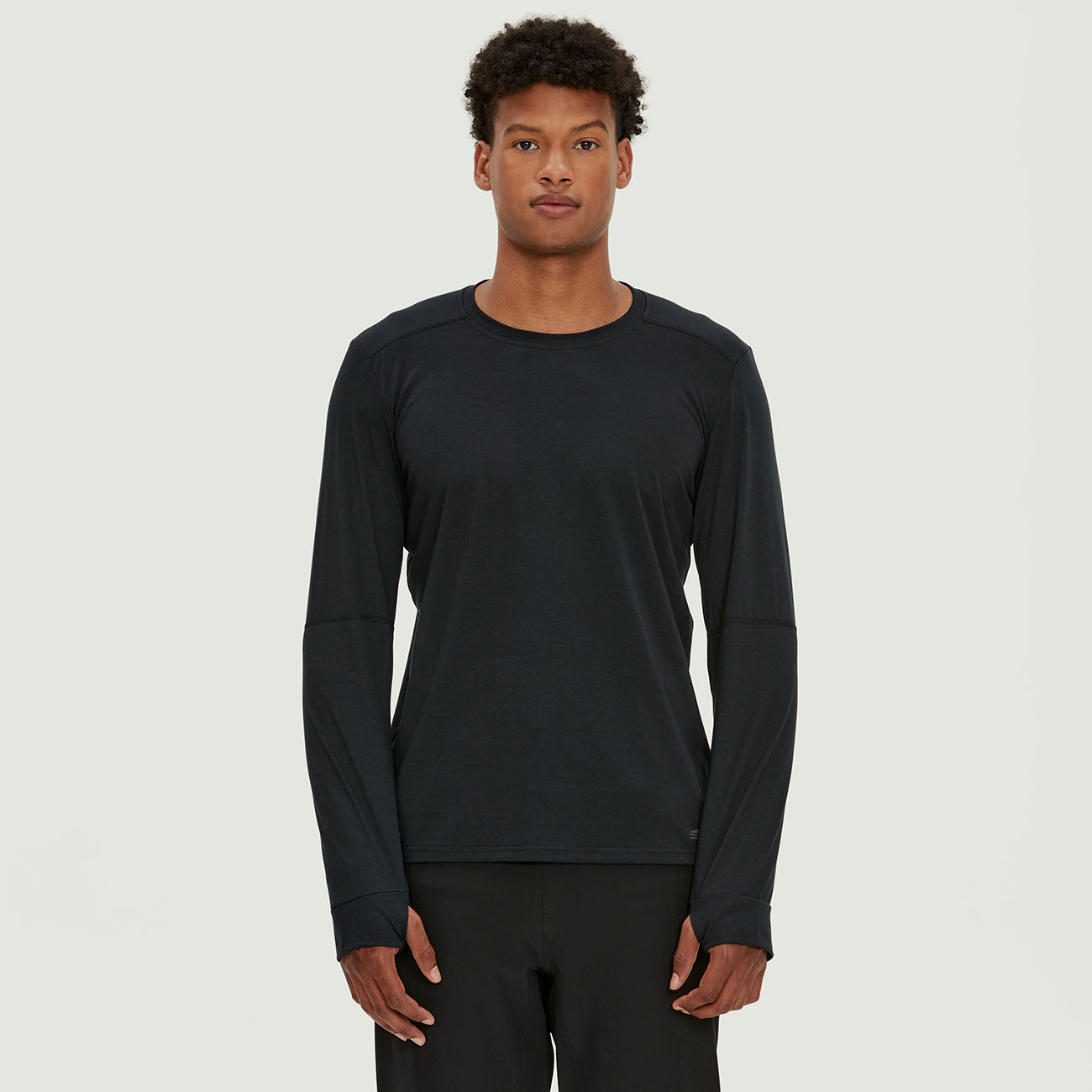 Soren - chandail sport col rond pour homme - Chlorophylle