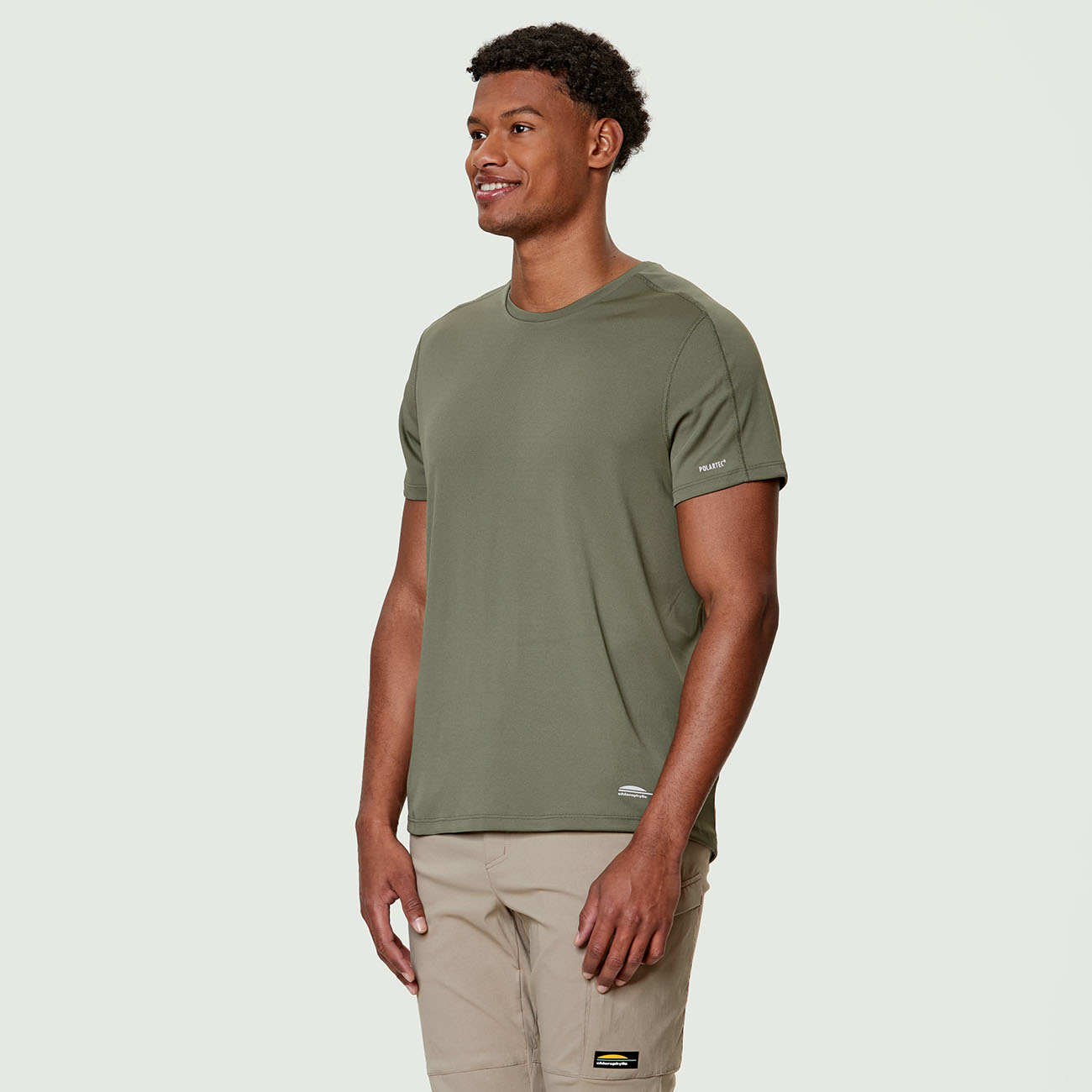 LTP - t-shirt sport extensible homme - Chlorophylle