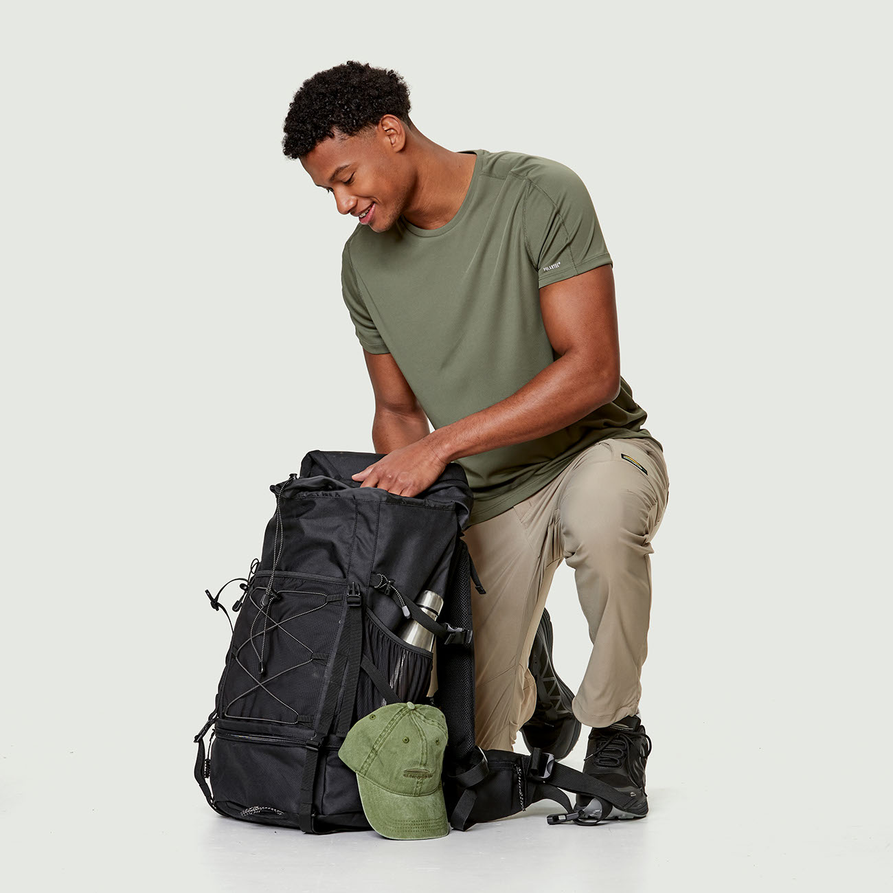 LTP - t-shirt sport extensible homme - Chlorophylle