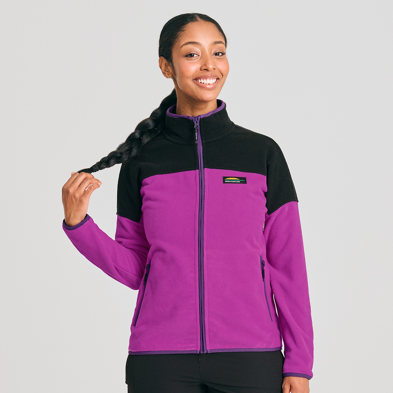 Apica - veste en polar recyclé pour femme - Chlorophylle