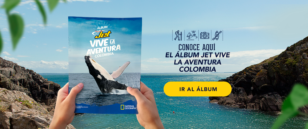 Chocolates Jet ¡Descubre el nuevo Álbum Vive la Aventura Colombia!