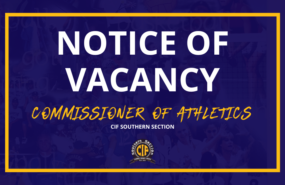 CIF Southern Section - Academics. Integrity. Athletics.