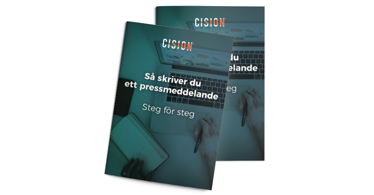 Guide: Så skriver du ett pressmeddelande | Cision Sverige
