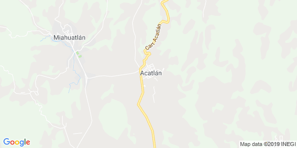 Mapa de Acatlan, Veracruz - Mapa de Mexico