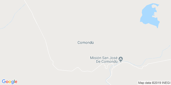 Mapa de Comondu, Baja California Sur | Mapas de México