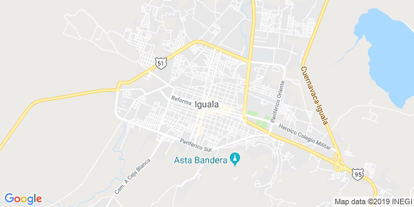 Mapa de Iguala De La Independencia, Guerrero | Mapas de México