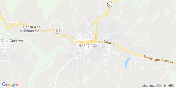 Mapa de Tenancingo, Mexico | Mapas de México