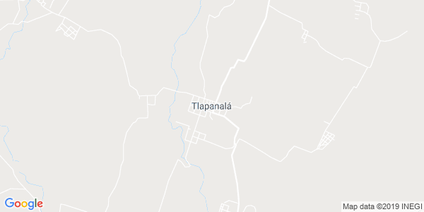 Mapa de Tlapanala, Puebla | Mapas de México