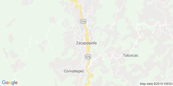 Mapa de Zacapoaxtla, Puebla | Mapas de México