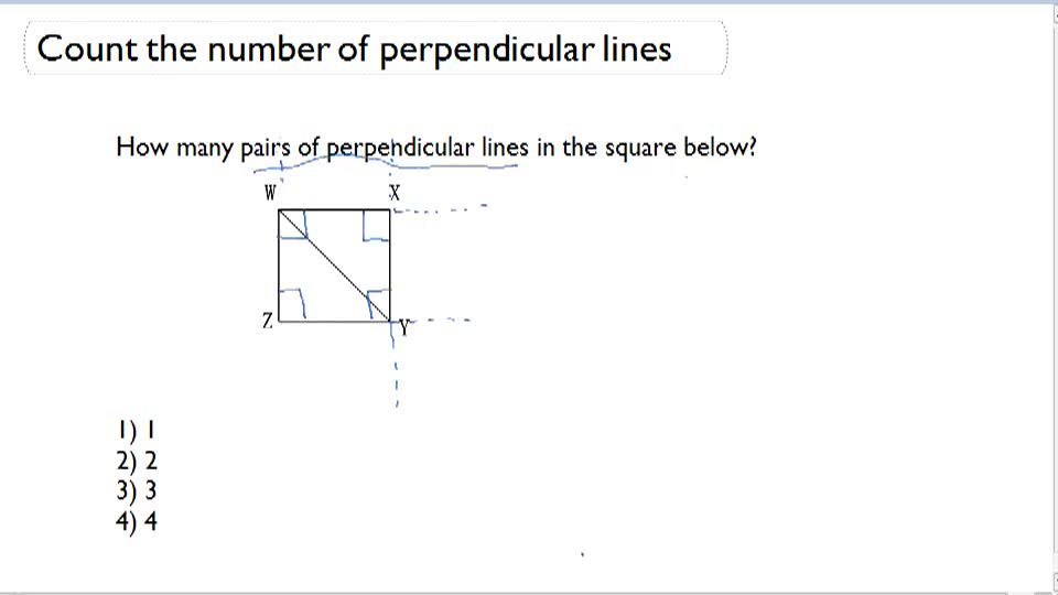 Perpendicular Lines - Example 3 ( Video ) | Geometry | CK-12 Foundation