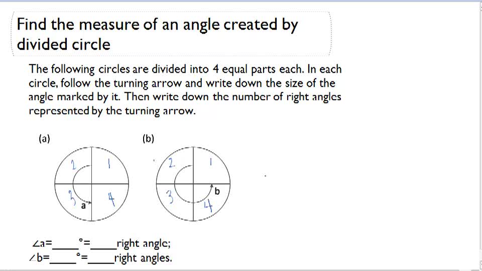 Angles at a Point - Example 4 ( Video ) | Geometry | CK-12 Foundation