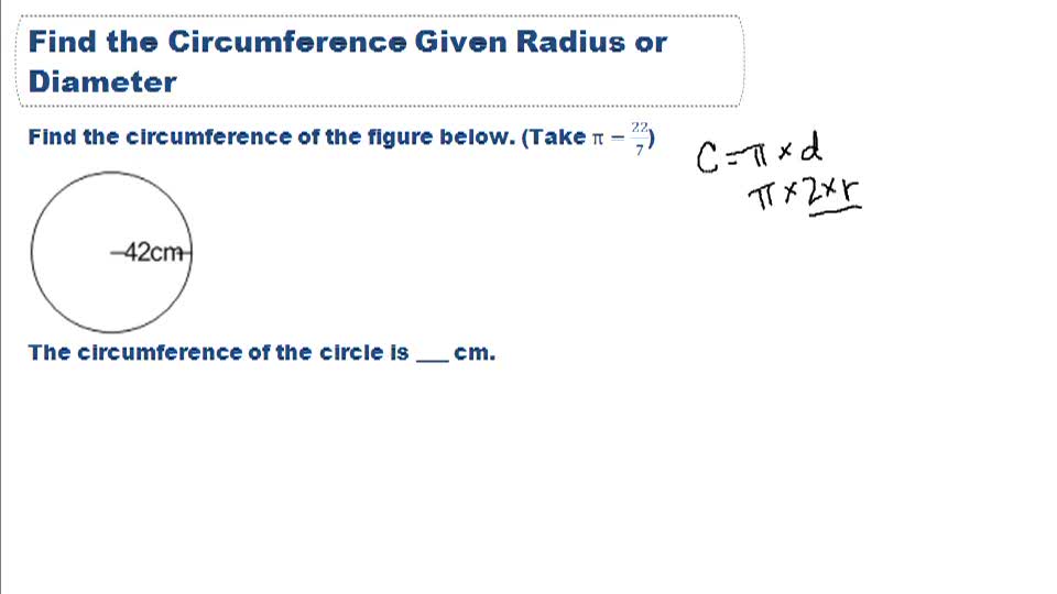 Circumference - Example 1 ( Video ) | Geometry | CK-12 Foundation