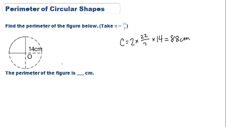 Circumference - Example 3 ( Video ) | Geometry | CK-12 Foundation
