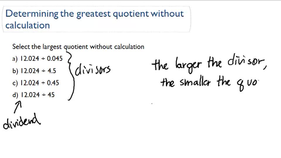 Decimals Division - Example 9 ( Video ) | Arithmetic | CK-12 Foundation