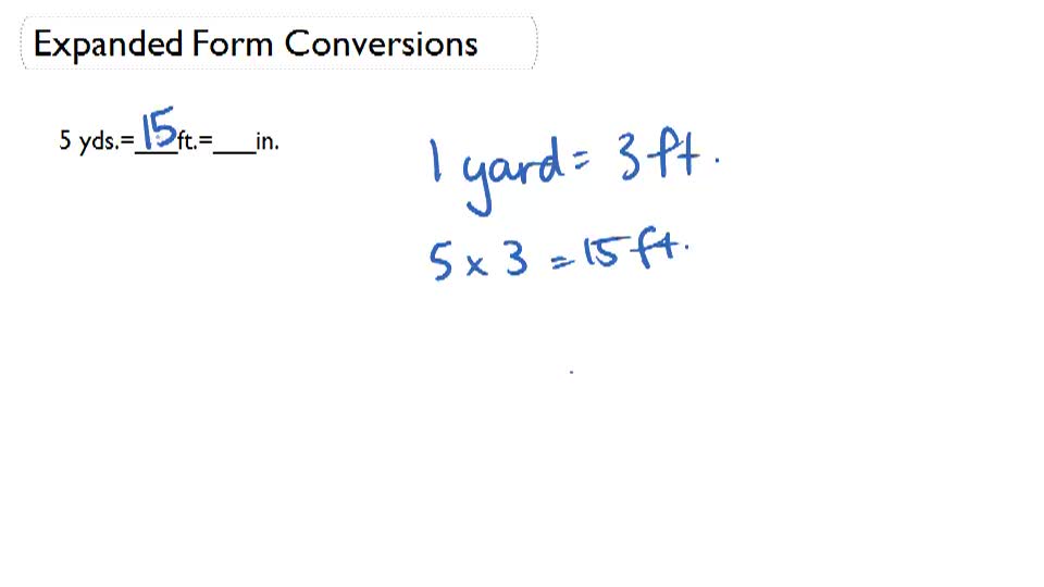 Expanded Form Conversions ( Video ) | Measurement | CK-12 Foundation