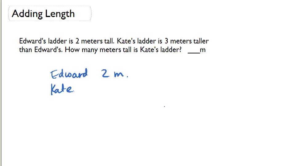 Adding Lengths (Metric Units) ( Video ) | Measurement | CK-12 Foundation