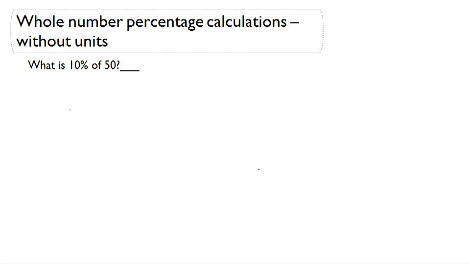 Find the Parts Given the Percents and Whole - Example 1 ( Video ...