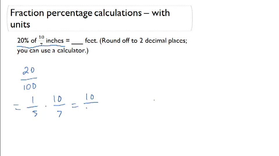 Find the Parts Given the Percents and Whole - Example 6 ( Video ...