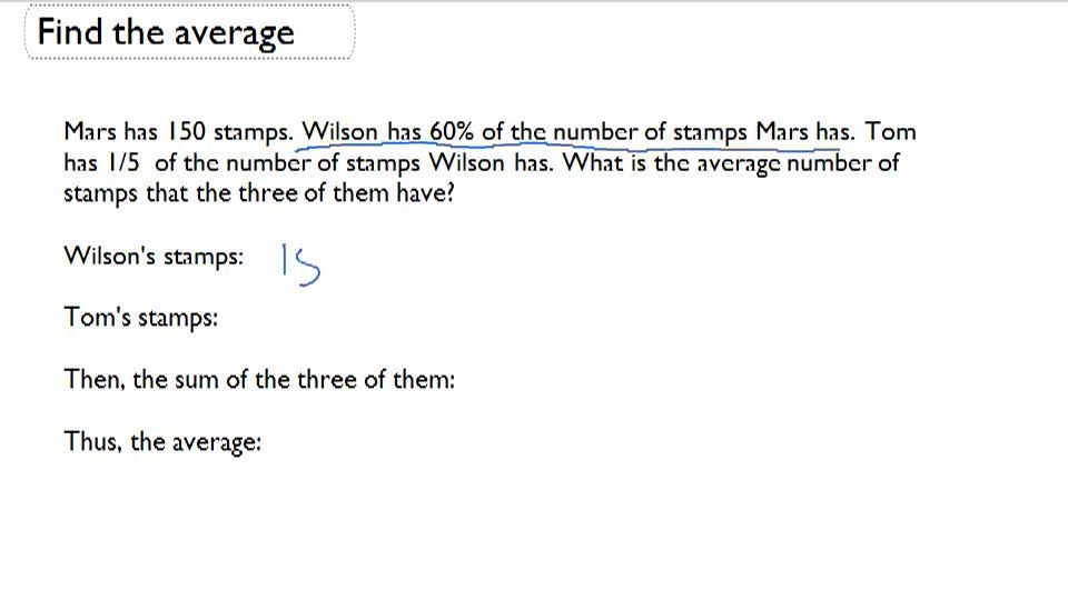 Percent Challenge Problems - Level One - Example 4 ( Video ...
