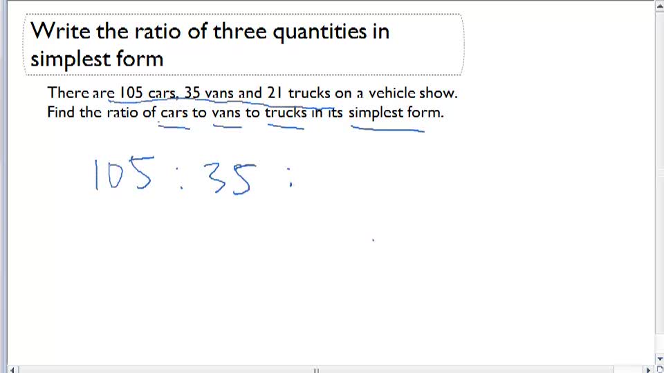 Ratios In Simplest Form CK 12 Foundation