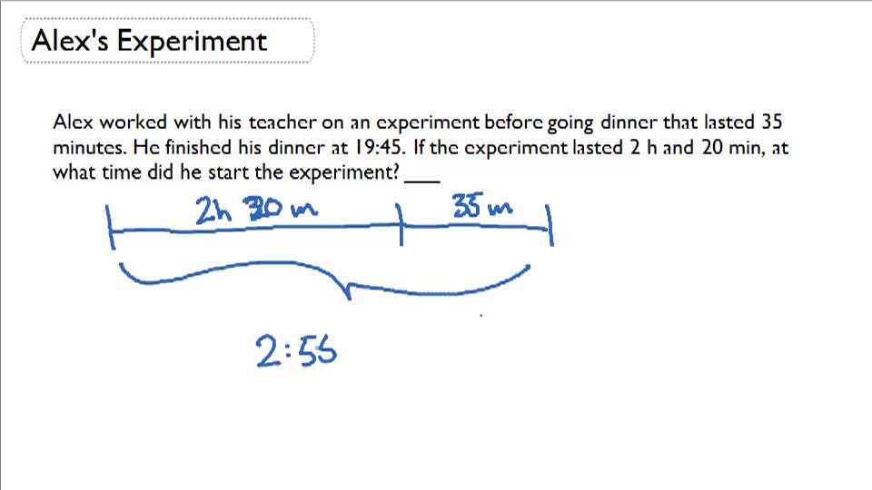 Elapsed Time - Finding the Start Time (Multiple Steps) ( Video ...