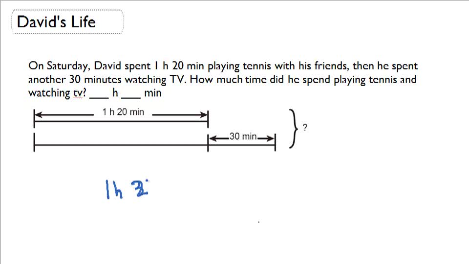 Addition and Subtraction Time Challenge - Word Problems ( Video ...