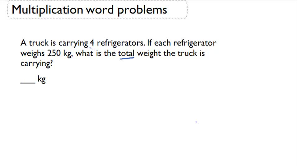 Multiplying Weights (Metric Units) ( Video ) | Measurement | CK-12 ...