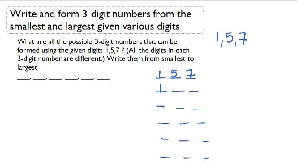 Arbitrary Digits Numbers Up To 100 000 Video Arithmetic CK 12