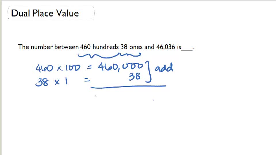 Dual Place Value ( Video ) | Arithmetic | CK-12 Foundation