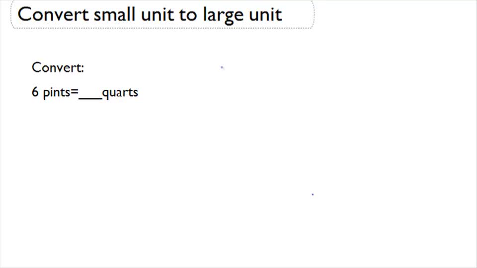 Converting Small Units to Large Units (English Units) ( Video ...