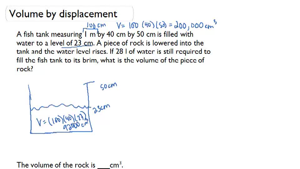 Volume Word Problems - Example 10 ( Video ) | Geometry | CK-12 Foundation