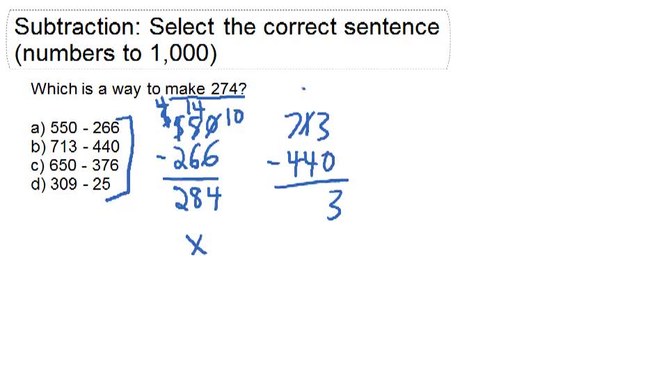 Subtraction - Example 3 ( Video ) | Arithmetic | CK-12 Foundation