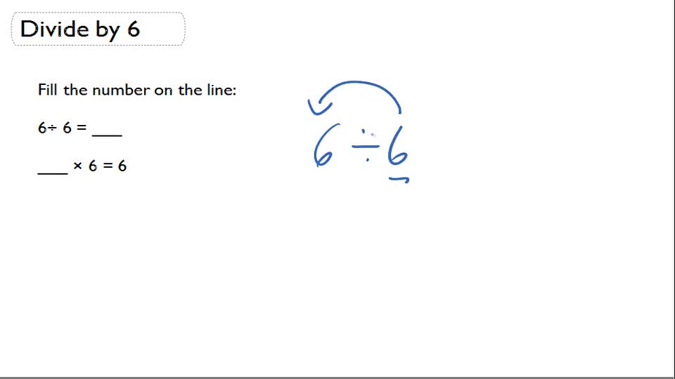 Dividing by 6 ( Video ) | Arithmetic | CK-12 Foundation