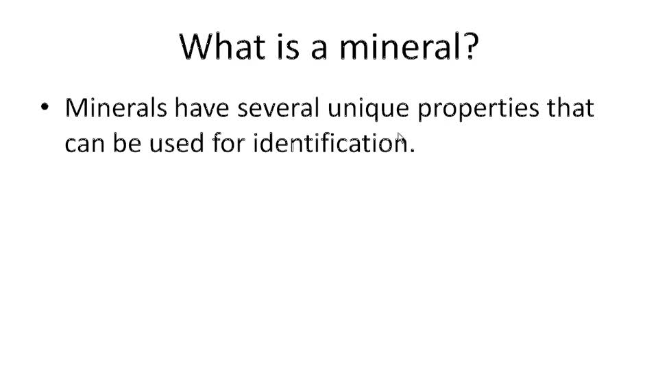 Minerals - Example 1 ( Video ) | Earth Science | CK-12 Foundation