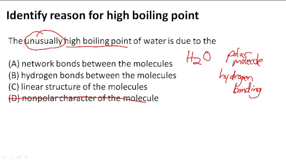 Hydrogen Bonding - Example 5 ( Video ) | Chemistry | CK-12 Foundation