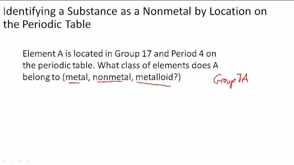 Nonmetals - Example 2 ( Video ) | Chemistry | CK-12 Foundation