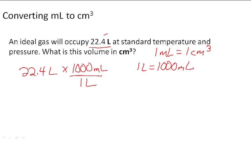 Volume - Example 3 ( Video ) | Chemistry | CK-12 Foundation