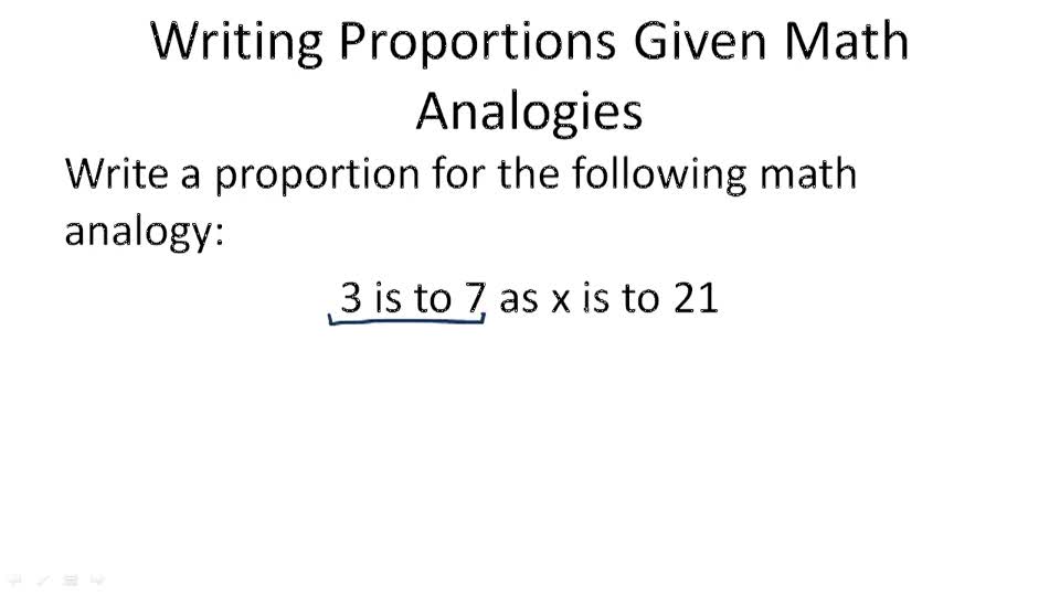 Solving and Writing Proportions - Example 3 ( Video ) | Algebra | CK-12 ...