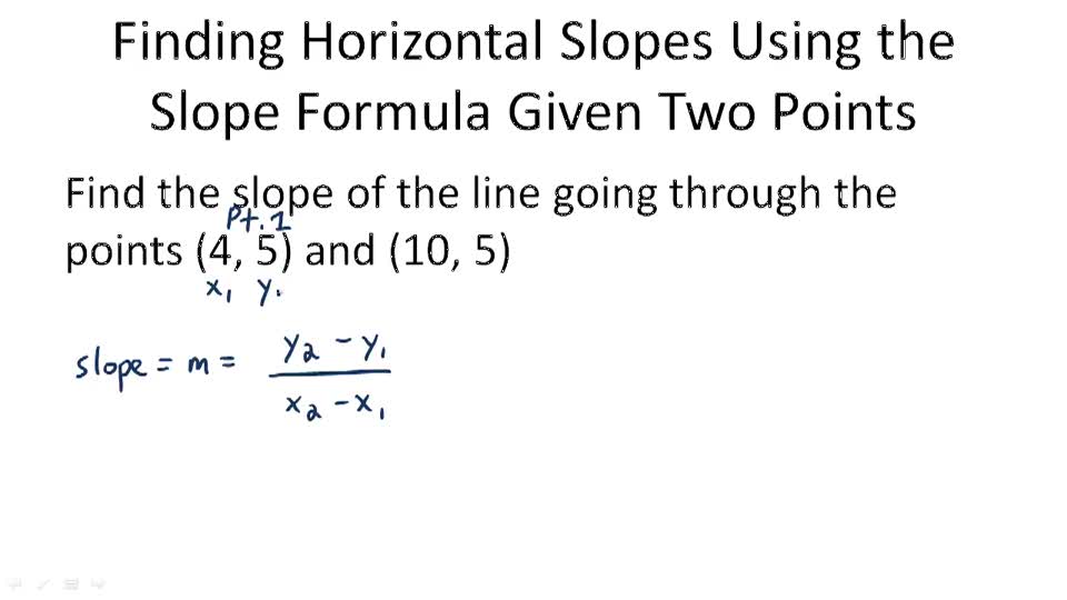 Finding Slope - Example 4 ( Video ) | Algebra | CK-12 Foundation