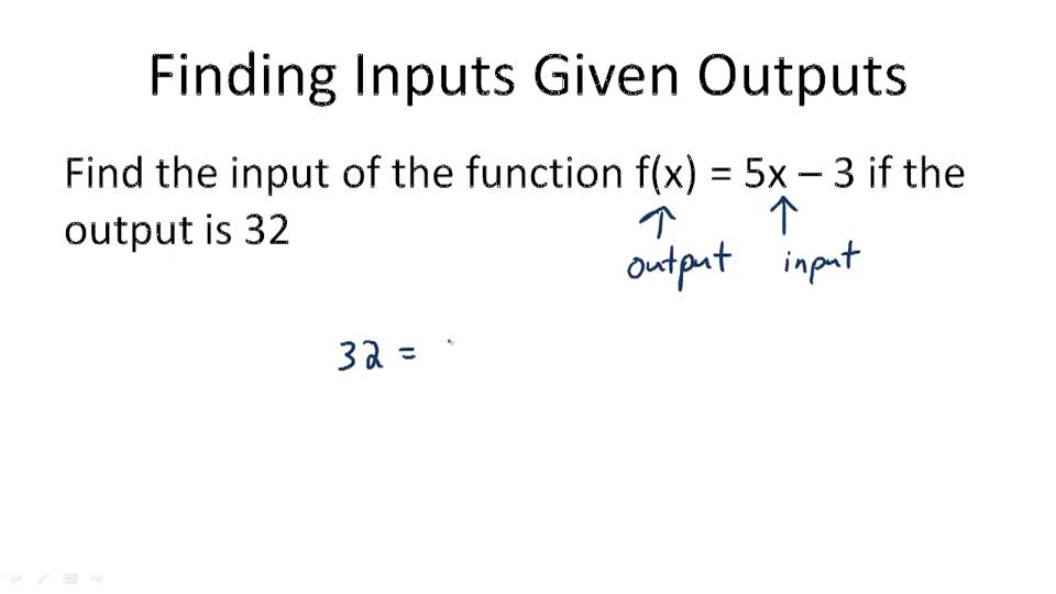 Function Notation - Example 2 ( Video ) | Algebra | CK-12 Foundation