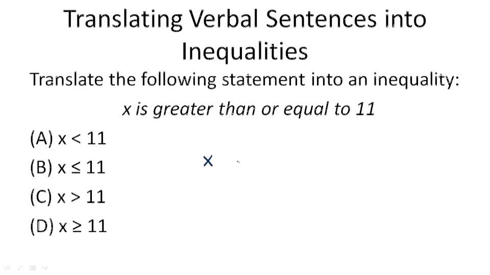 Basic Inequalities - Example 3 ( Video ) | Algebra | CK-12 Foundation