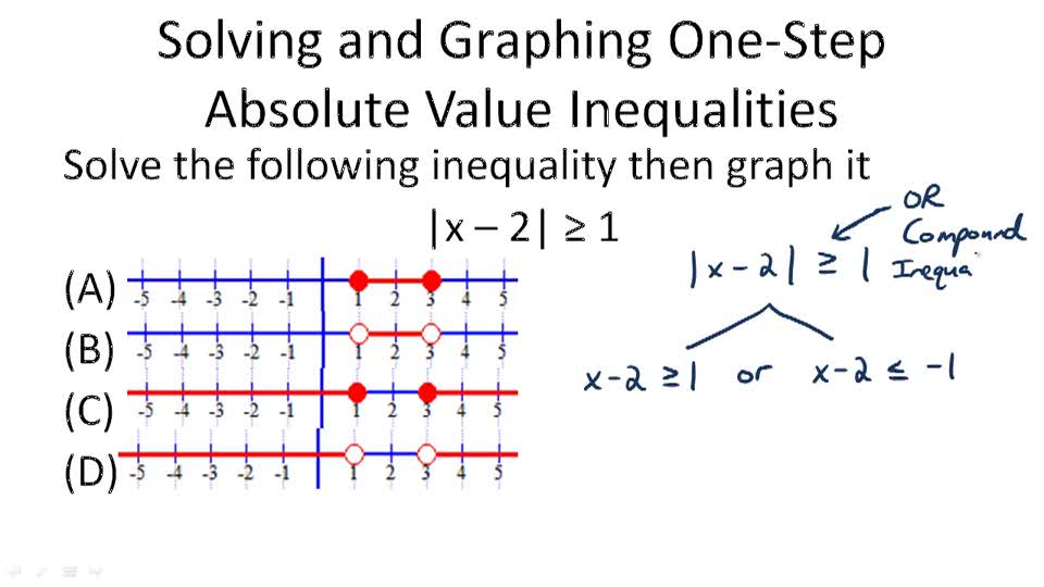 Absolute Value Inequalities | CK-12 Foundation