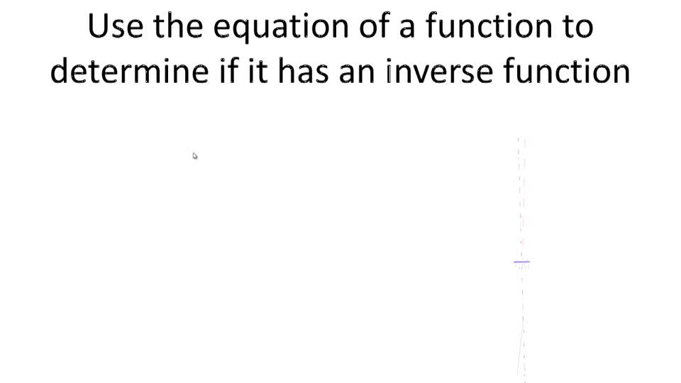 One-to-One Functions - Example 3 ( Video ) | Calculus | CK-12 Foundation