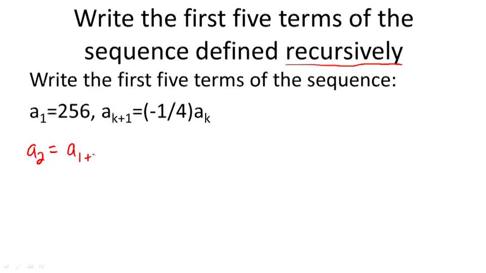 Sequences - Example 5 ( Video ) | Calculus | CK-12 Foundation