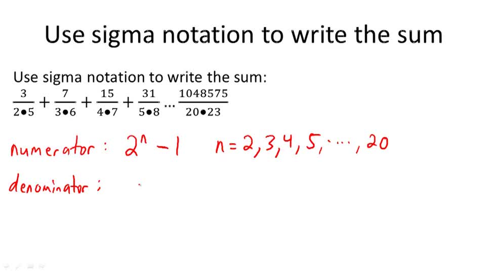 Series - Example 2 ( Video ) | Calculus | CK-12 Foundation