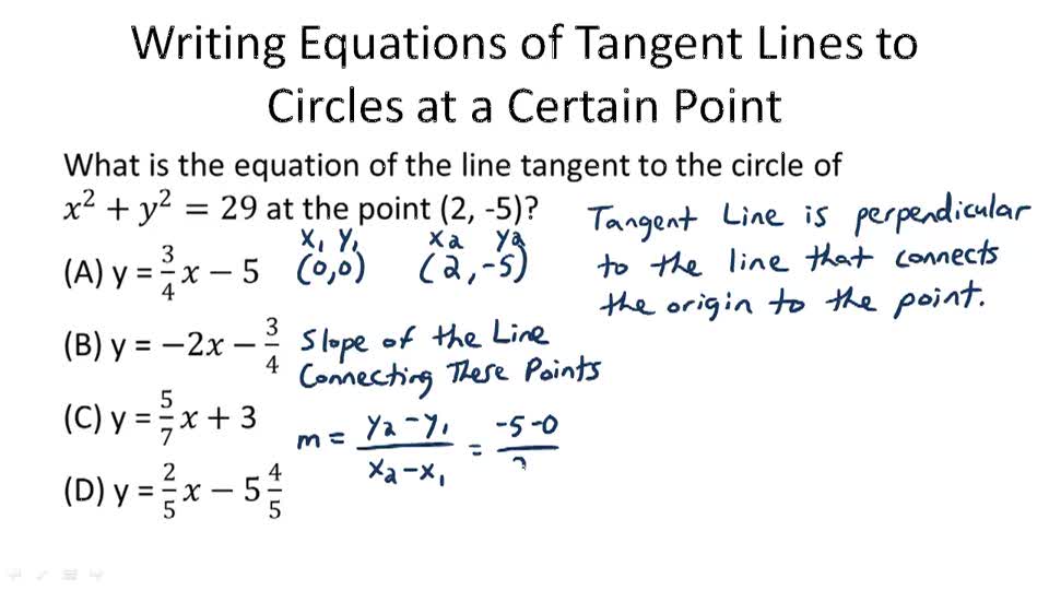 Writing Equations of Circles - Example 3 ( Video ) | Geometry | CK-12 ...
