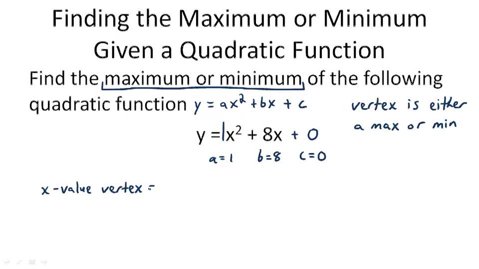 Quadratic Functions and Their Graphs | CK-12 Foundation