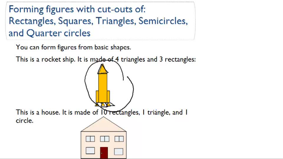 Overview of Forming Figures with Cutouts ( Video ) | Geometry | CK-12 ...