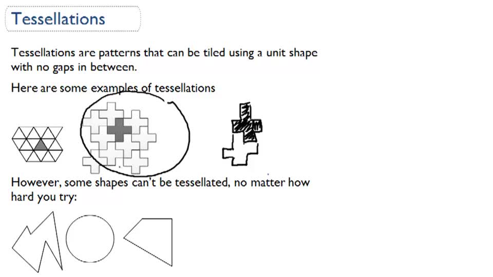 Overview of Tessellations ( Video ) | Geometry | CK-12 Foundation