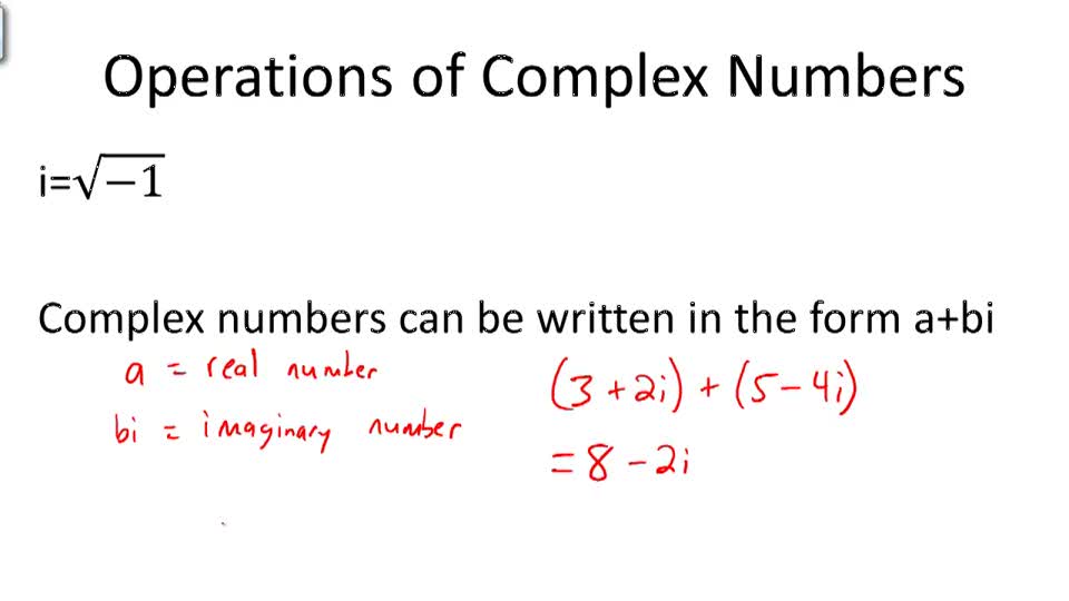 Operations - Overview ( Video ) | Trigonometry | CK-12 Foundation